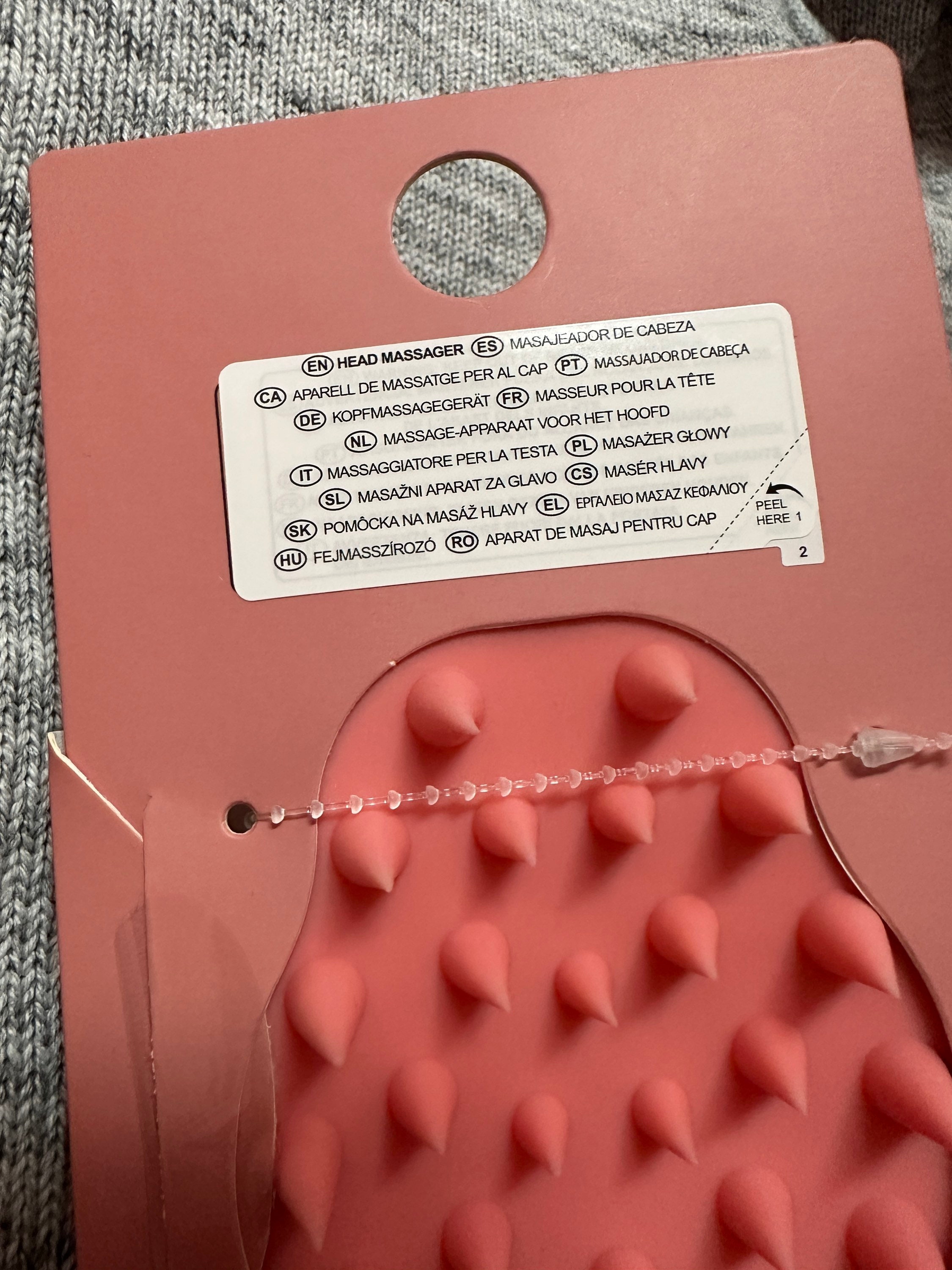 DISNEY • Minnie Mouse Scalp Head Massager (new) - Etsy