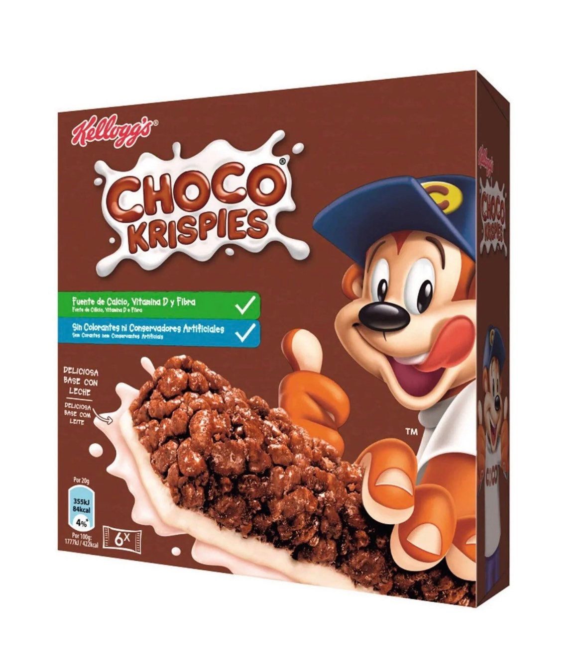 CHOCO KRISPIES Kelloggs Cereal Breakfast Bars 6 Bars Pack - Etsy