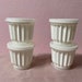 TUPPERWARE Vintage Set | 4 X Jelly Cups / Puding Molds Beige (new) - Etsy