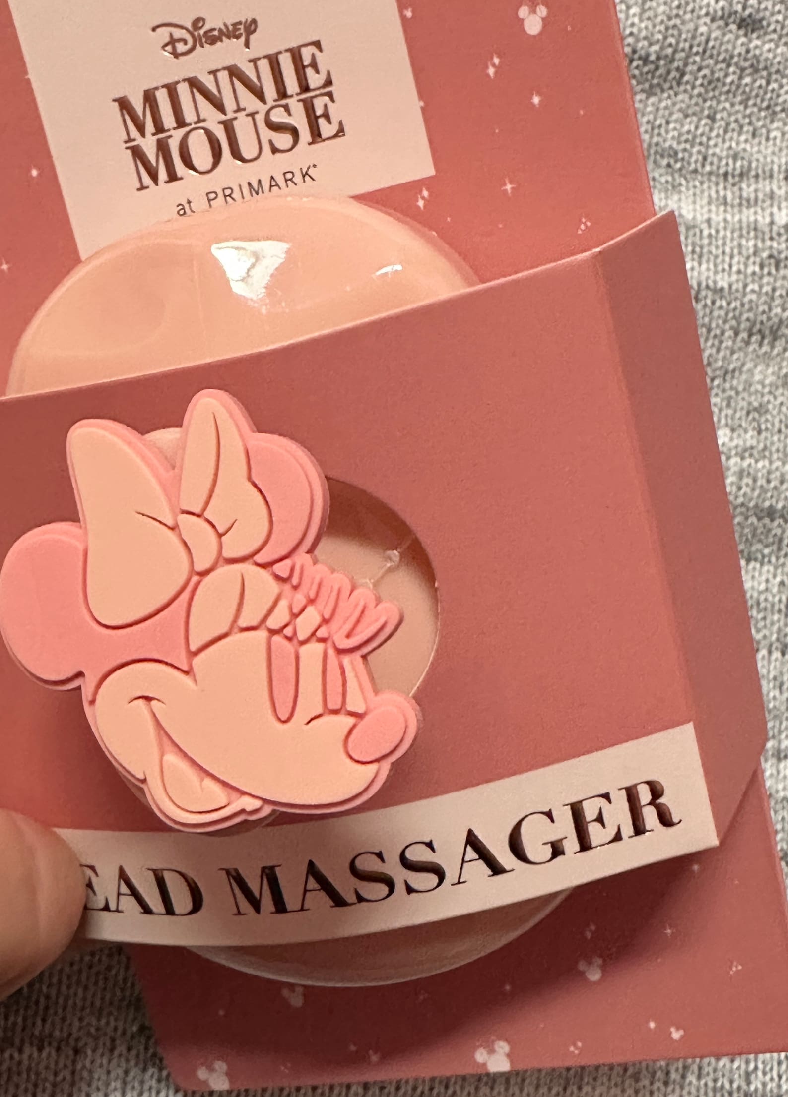 DISNEY • Minnie Mouse Scalp Head Massager (new) - Etsy