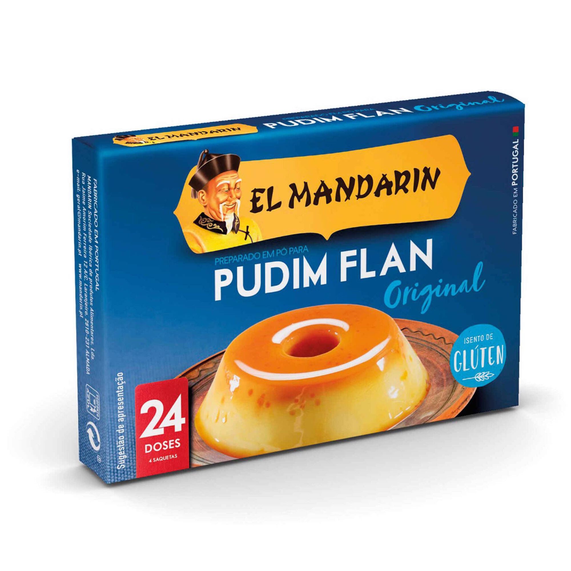 1 X EL MANDARIN Pudim Flan / Pudding Powder Mix (4 Sachets X 4.8g) New ...