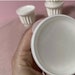 TUPPERWARE Vintage Set | 4 X Jelly Cups / Puding Molds Beige (new) - Etsy