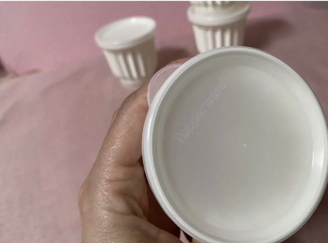TUPPERWARE Vintage Set | 4 X Jelly Cups / Puding Molds Beige (new) - Etsy