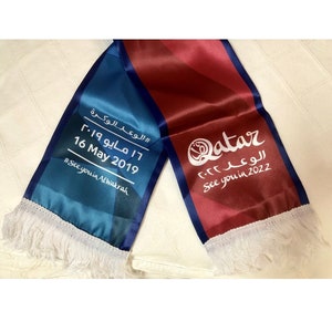 QATAR WORLD CUP 2022 | Scarf From Al Wakrah Stadium Opening ...