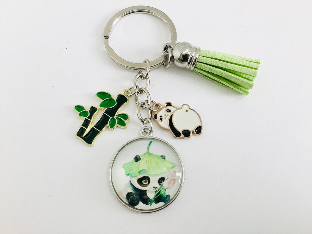 Panda Key Ring, Nature Key Ring, Original Christmas Gift - Etsy