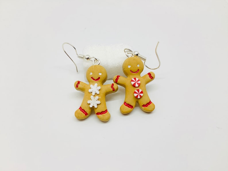Gingerbread Earrings - Etsy