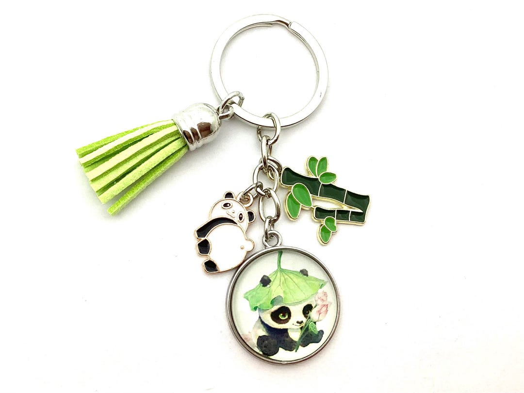 Panda Keyring, Nature Keyring, Original Christmas Gift - Etsy