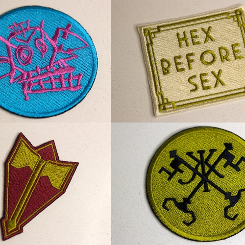 Rotation of the Earth Iron on Patches Embroidered Sew on | Etsy