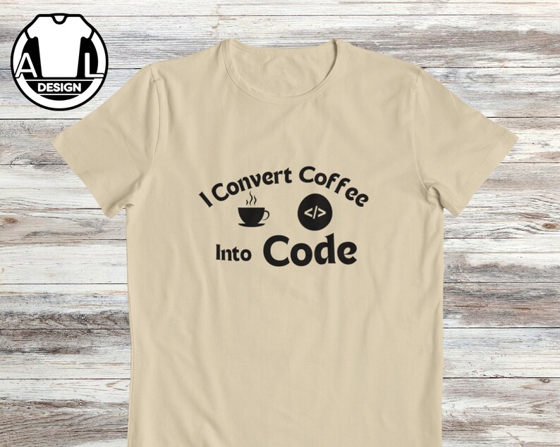 Coder Funny Shirt I Convert Coffee To Code Programmer T Shirt Coder Shirt Tech Shirt