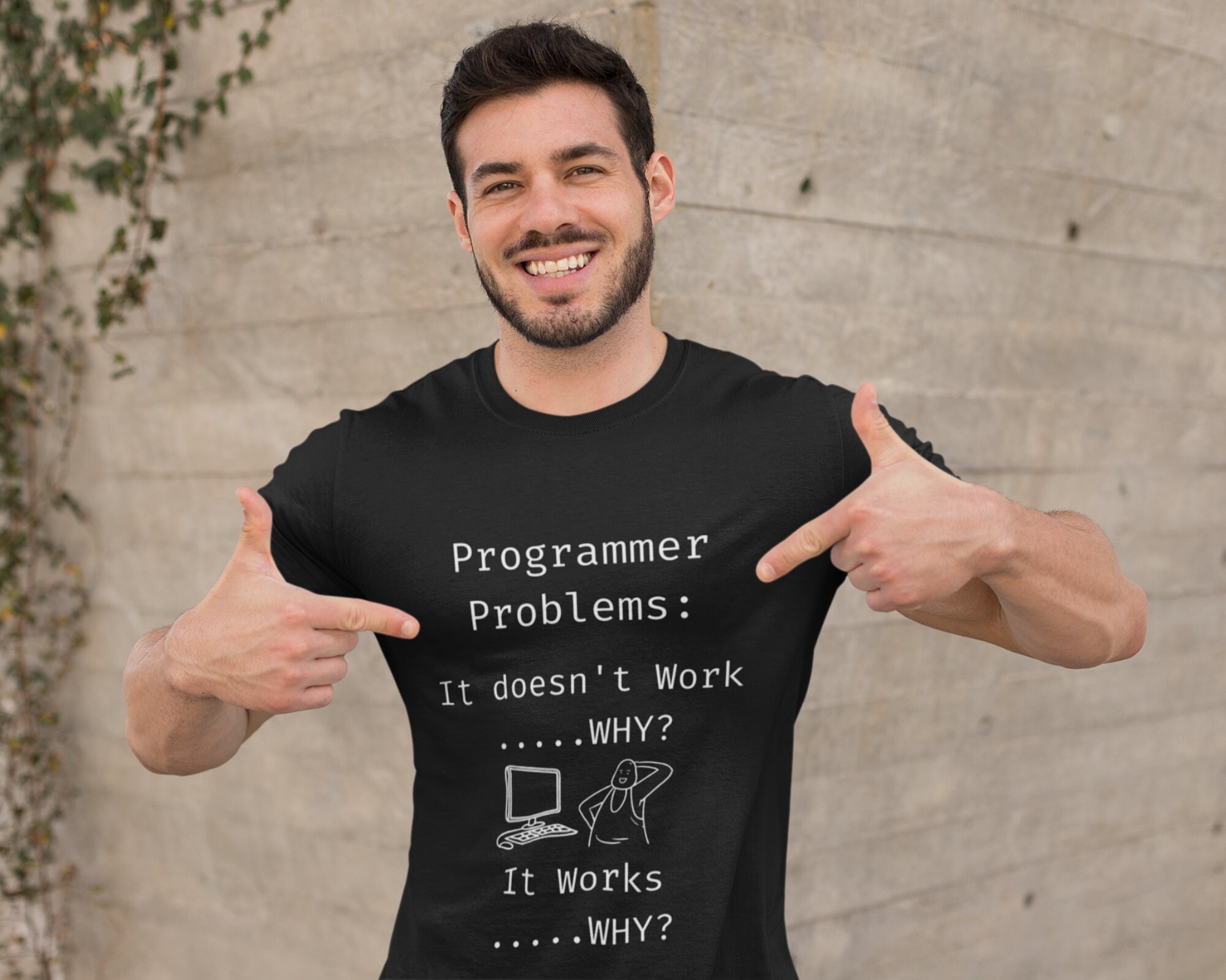 Programmer Problems Meme Shirt, Programmer T-shirt, Coder Shirt, Tech ...