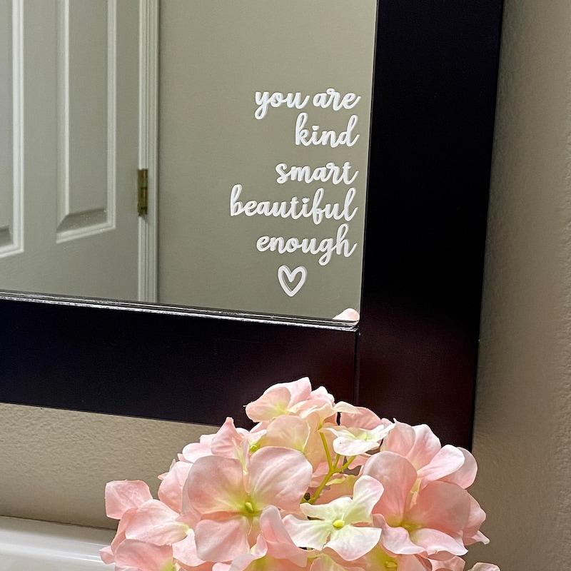 Mirror Decal - Etsy