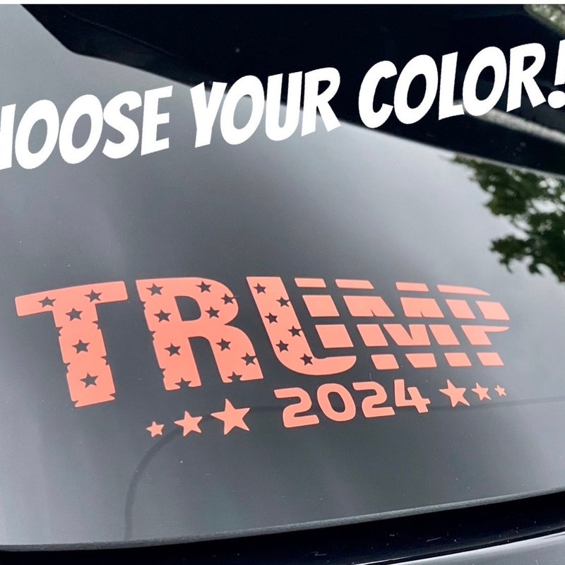 Trump Decals - Etsy