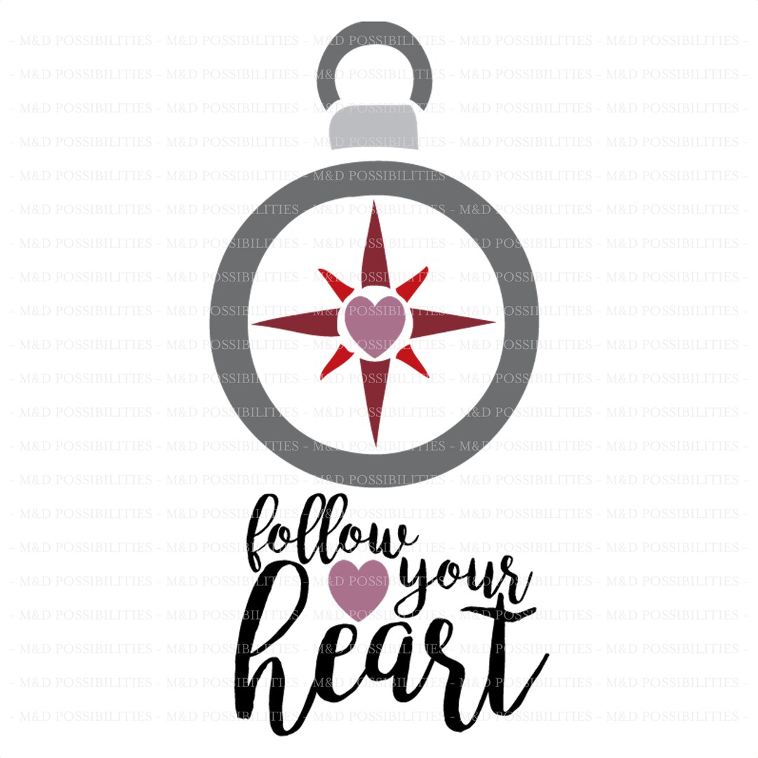 SVG (cut File) Follow Your Heart - Etsy