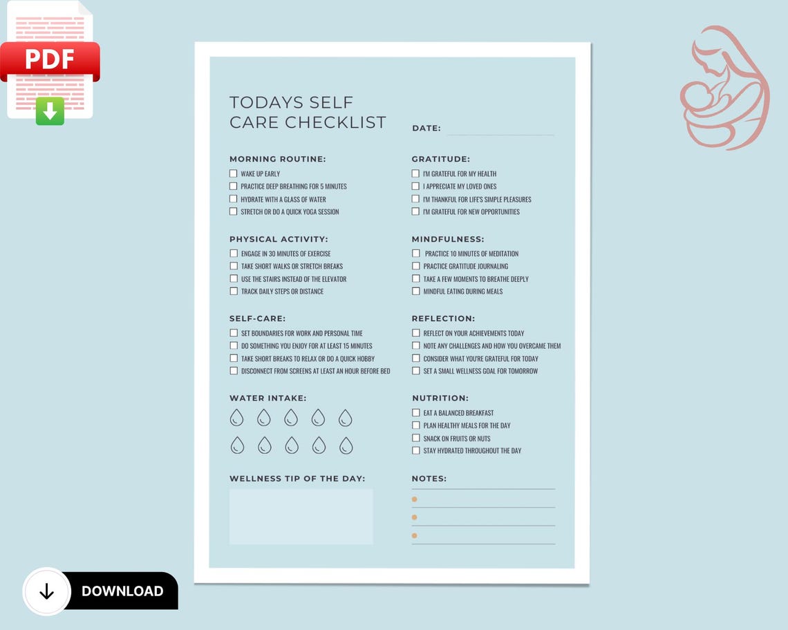 My Breastfeeding Journal. A Printable Journal With Prompts for Mothers ...
