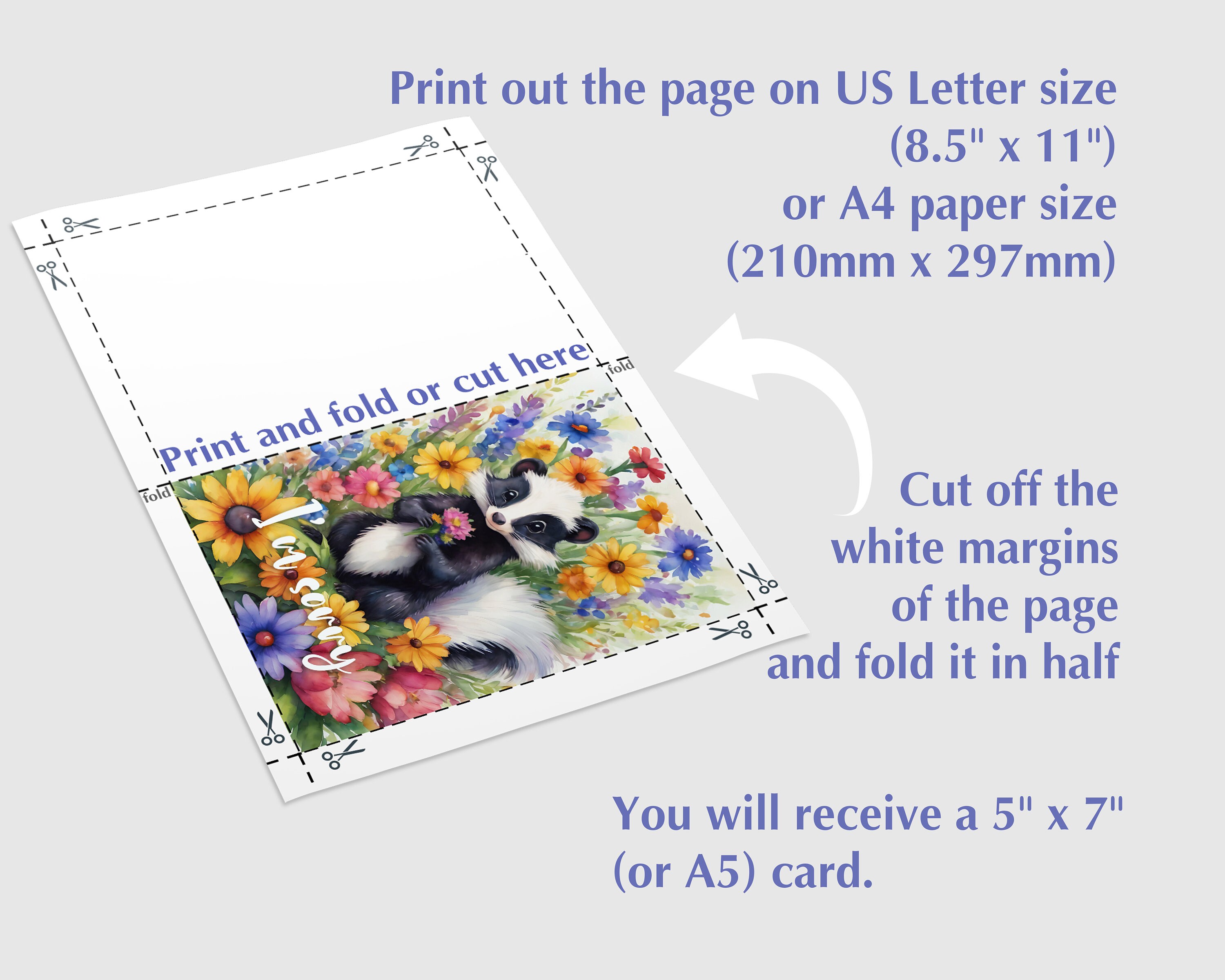 Printable Im Sorry Card - Apology Card - Funny Sorry Card - Forgive Me ...