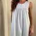 Light Baby Blue Dress & Robe Pajama Two Piece Set - Etsy