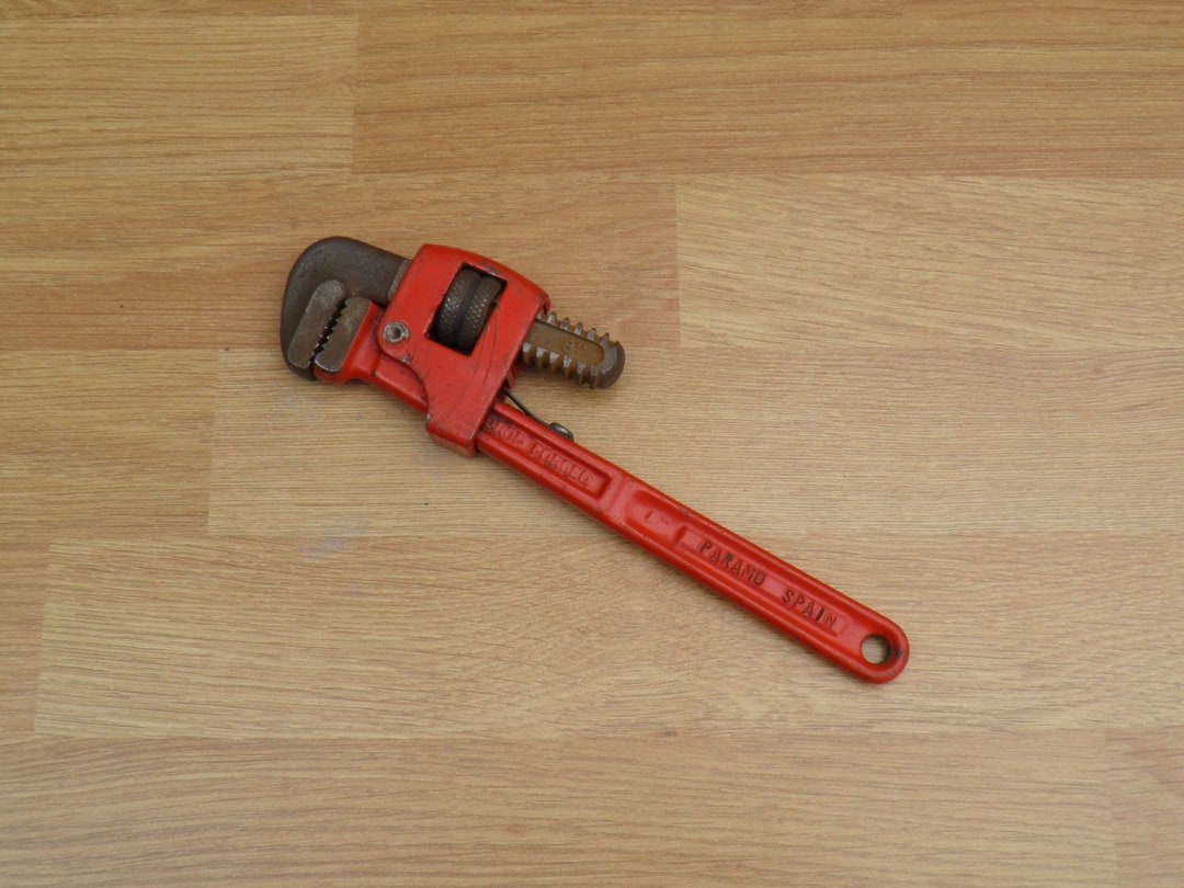8 Drop Forged Adjustable Stilson/pipe Wrench Paramo, Made in Spain ...