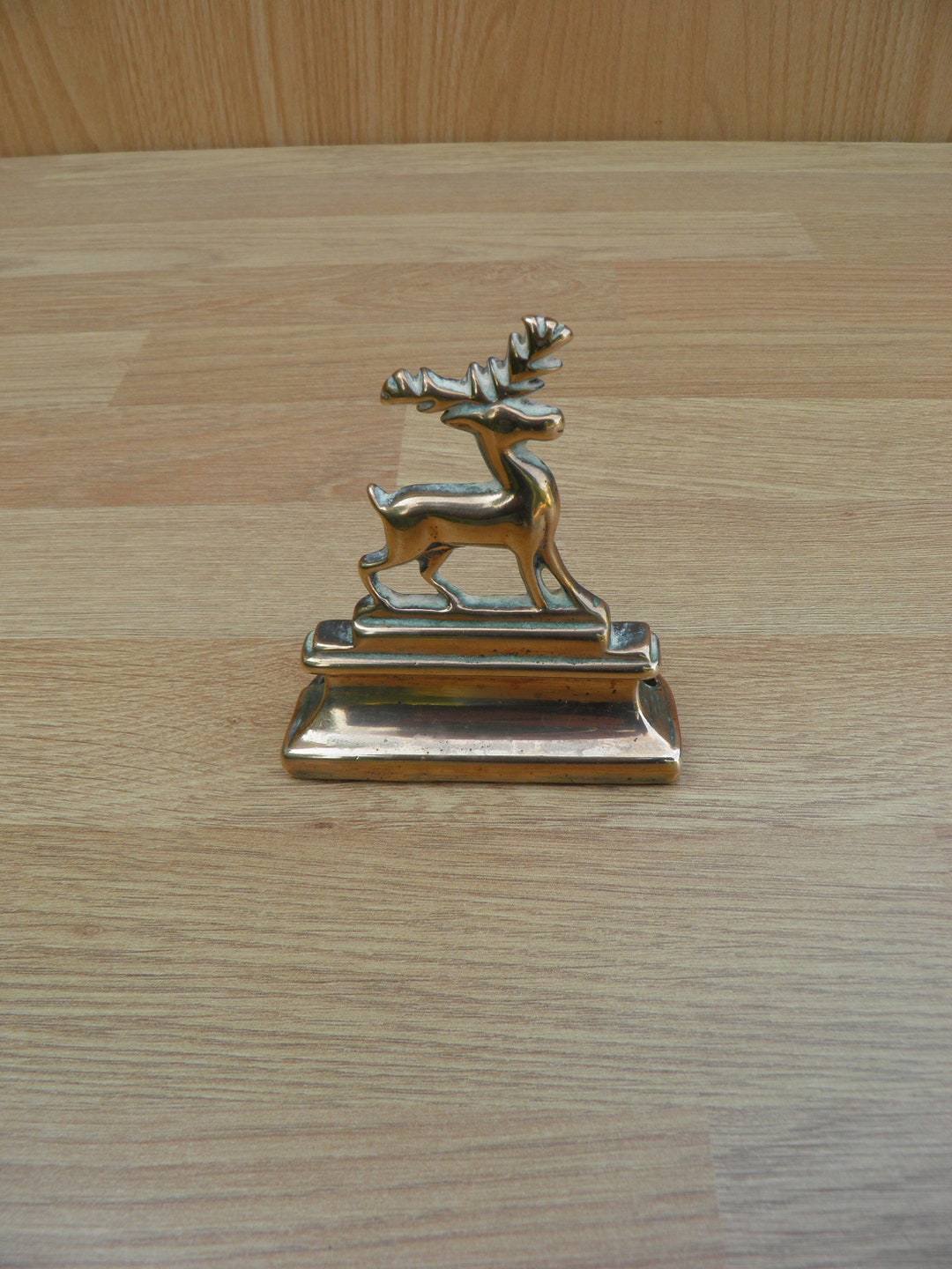 Brass Stag Ornament Vintage Home Decor, Decorative, Ornamental ...