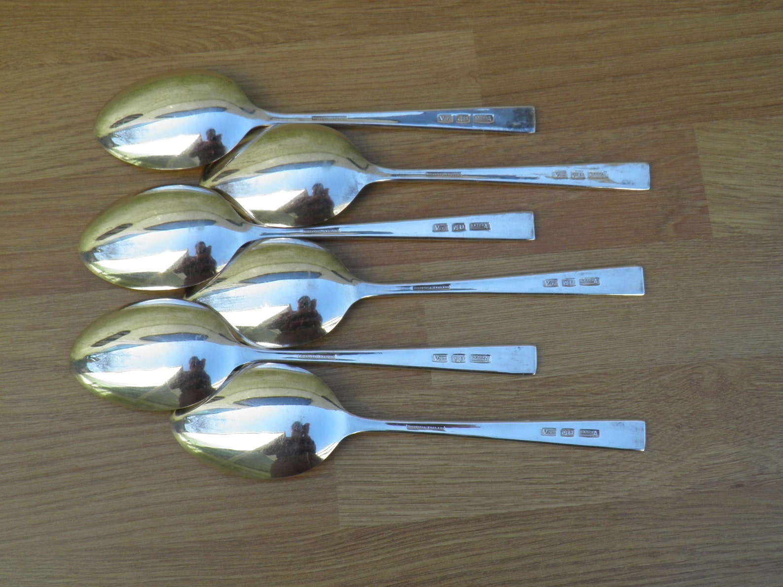 Silver Plated Dessert Spoons Made by Viners Silver Rose - Etsy