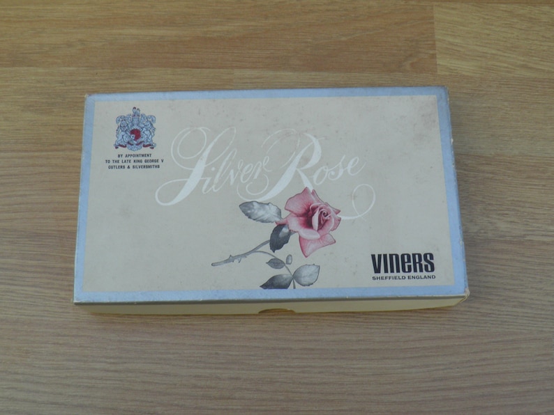 Silver Plated Dessert Spoons Made by Viners Silver Rose - Etsy