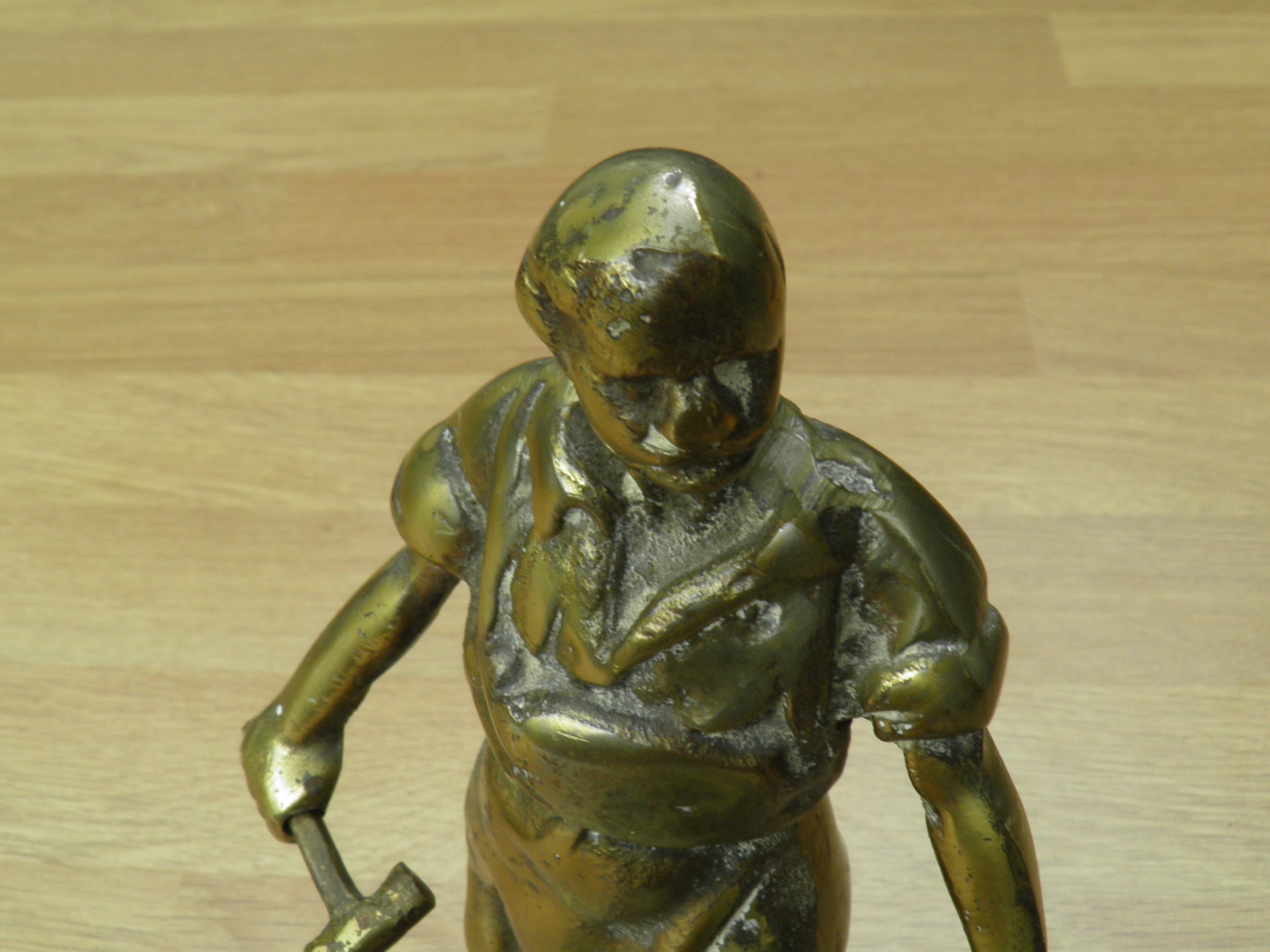 Brass Blacksmith Figure/statue Vintage Home Decor - Etsy UK