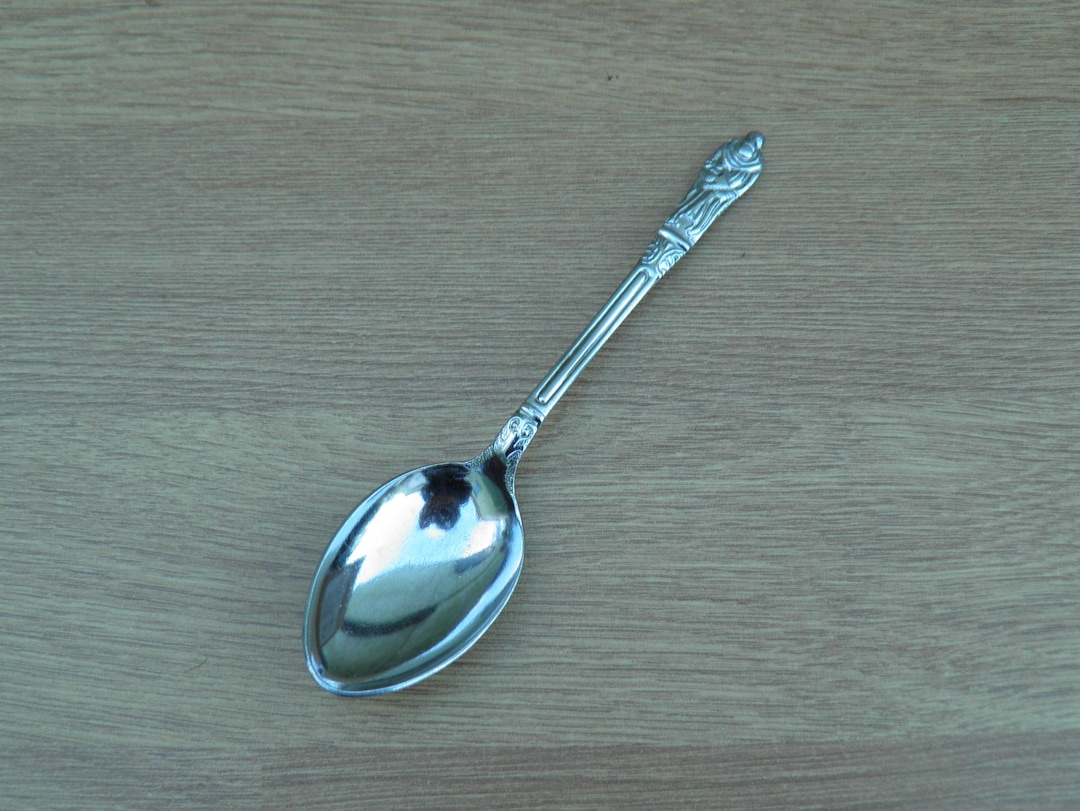 Chrome Plate Apostle Spoon - Vintage Cutlery, Tableware, Flatware - Etsy
