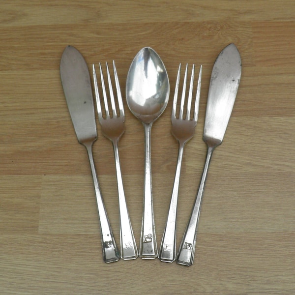 Silver Spoon Fish - Etsy