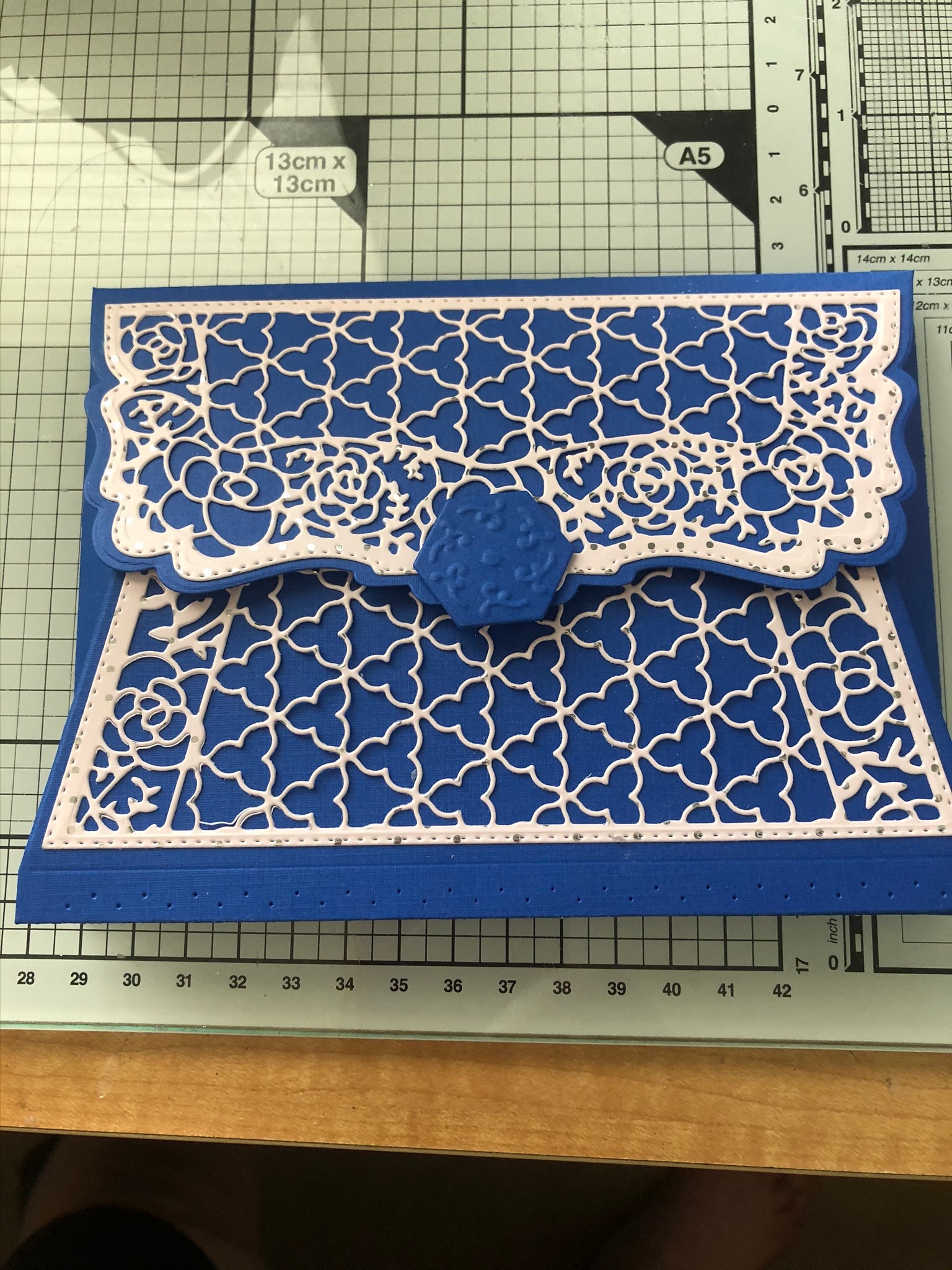 GIFT CARD WALLET, Handmade Die Cut and Embossed Detailed Gift Card ...