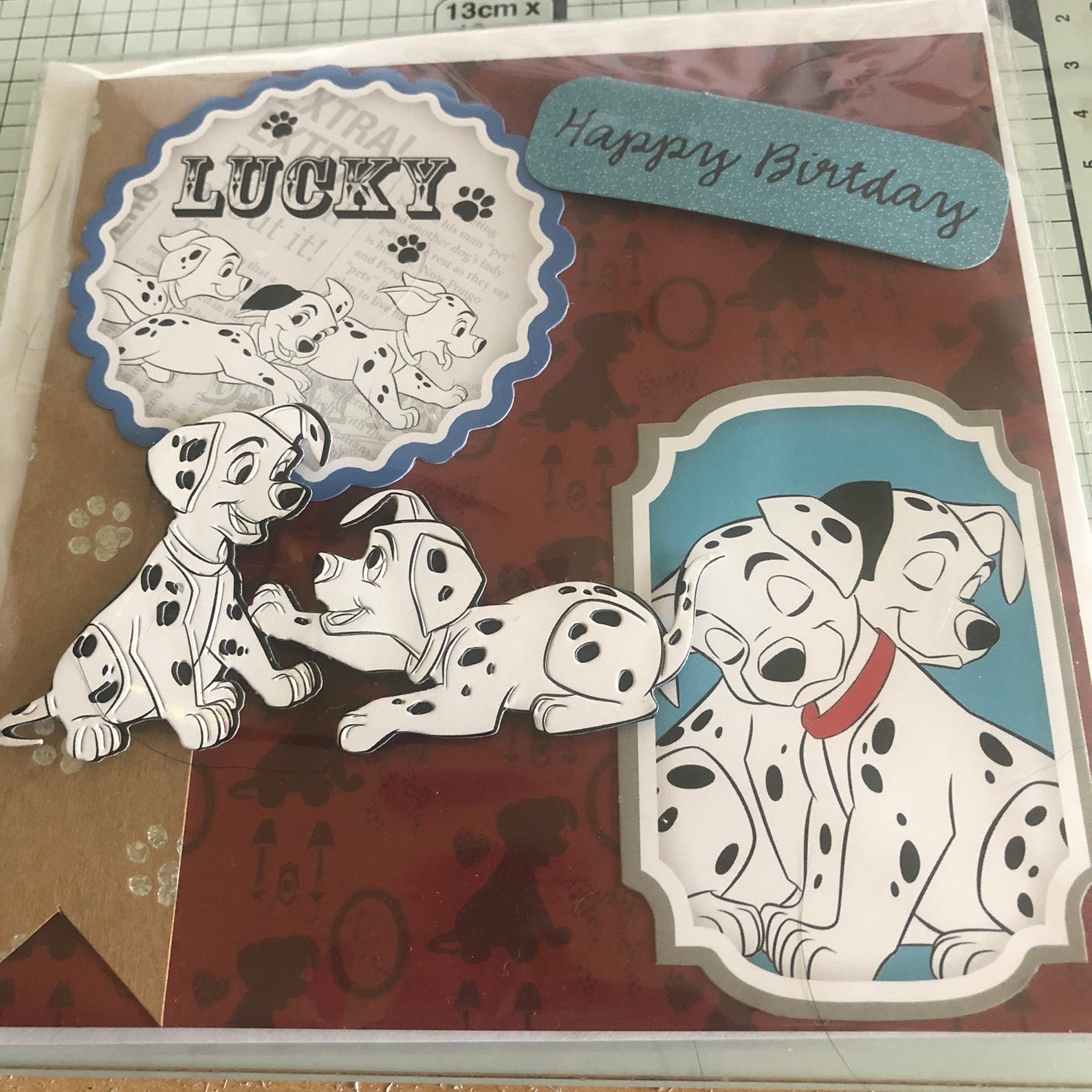 Handmade Disney 101 Dalmatians Birthday Card - Etsy