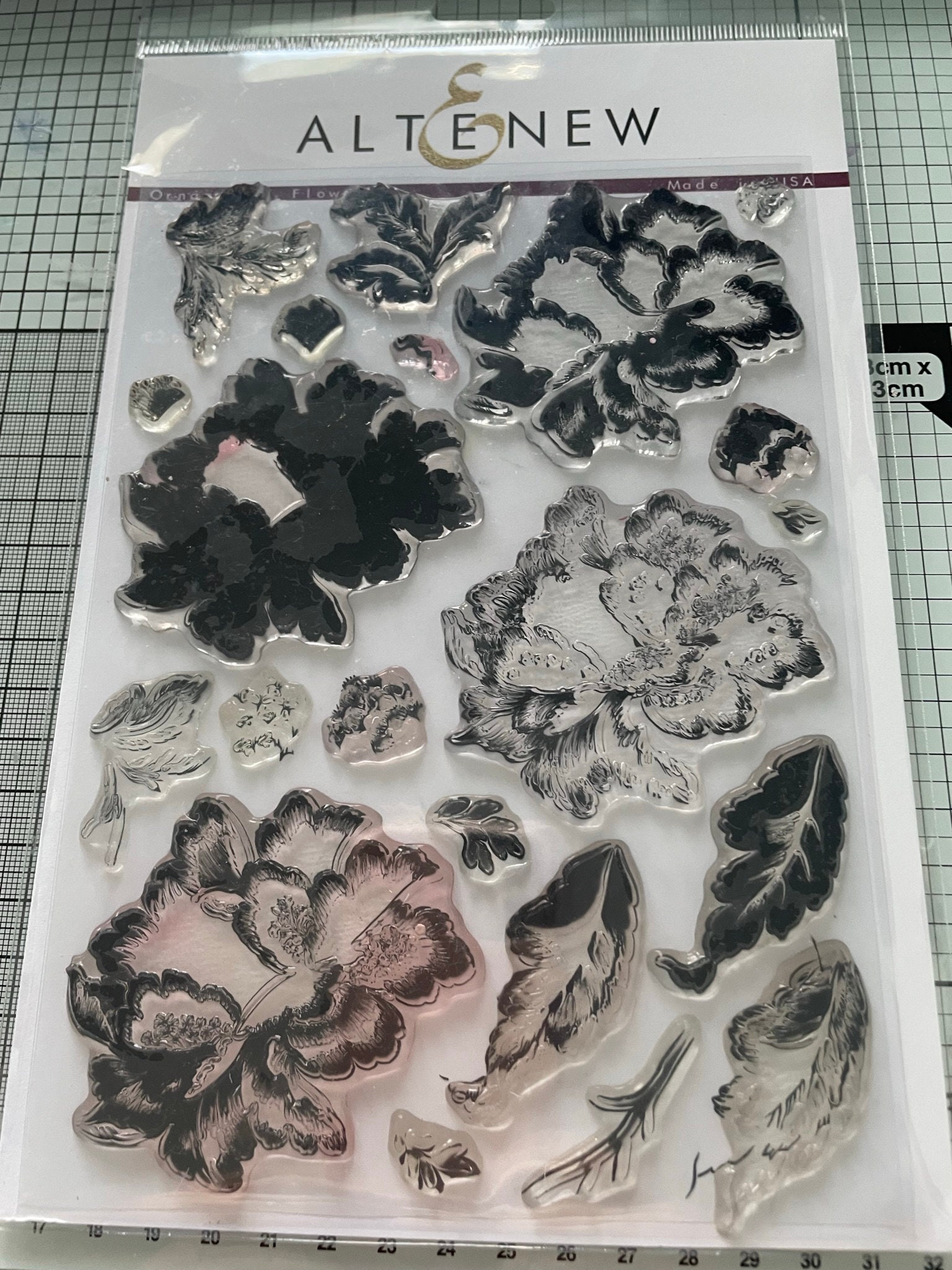 ALTENEW Clear Photopolymer FLORAL Stamp Sets, 9 Choices, Lightly Used ...