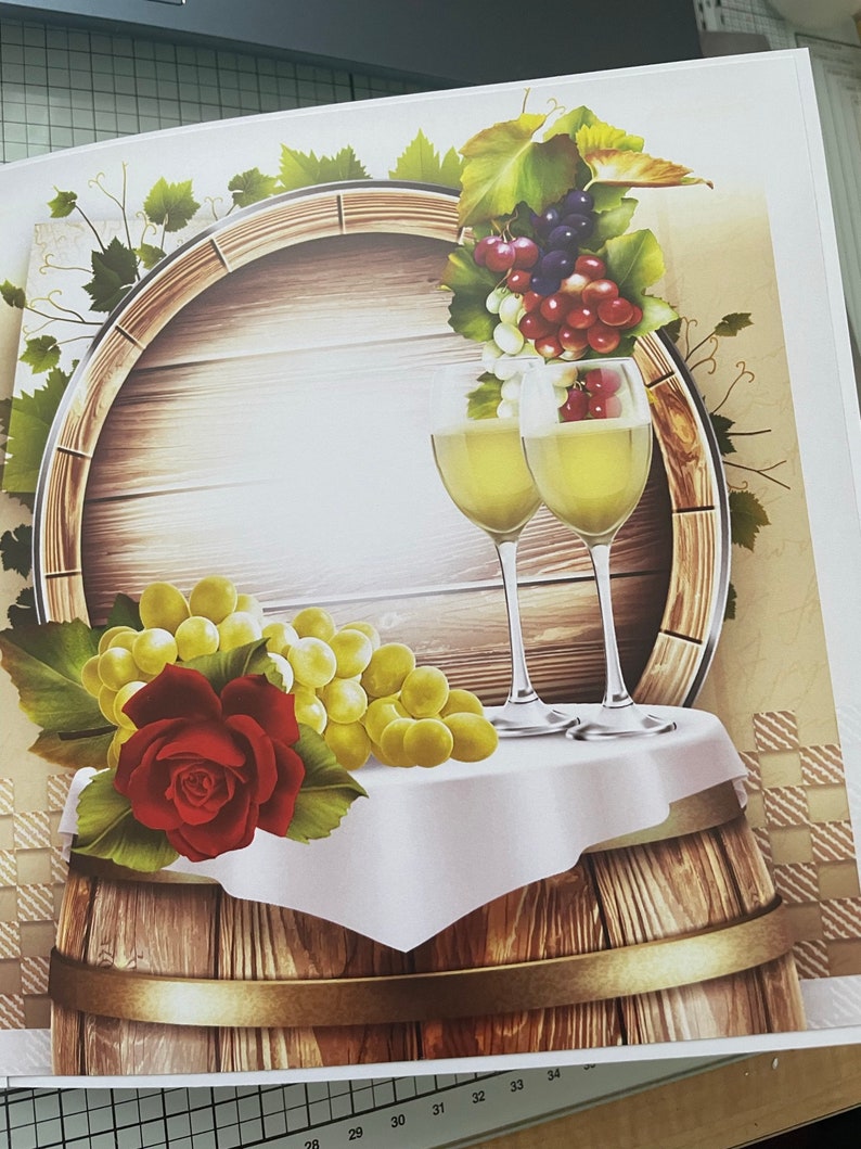 RETIREMENT LUXURY Collection Greeting Cards, Handmade 3d Share a Glass ...