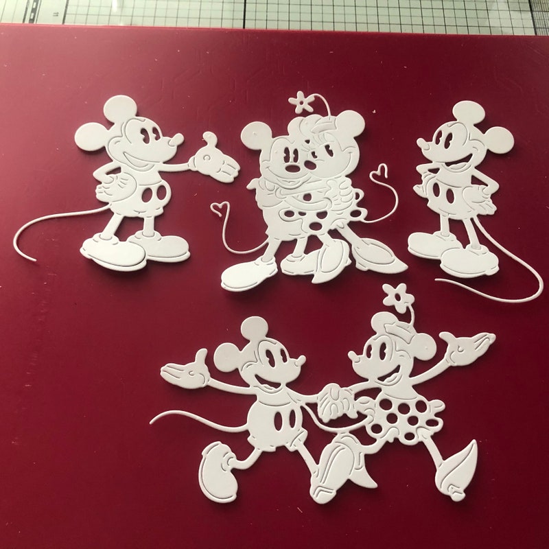 Mickey Mouse Die Cut - Etsy