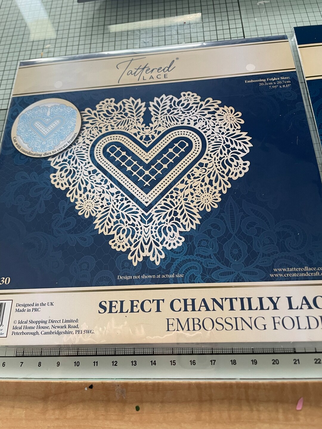 TATTERED LACE Embroidered LACE Round, Chantilly Lace, Heart or Filigree ...