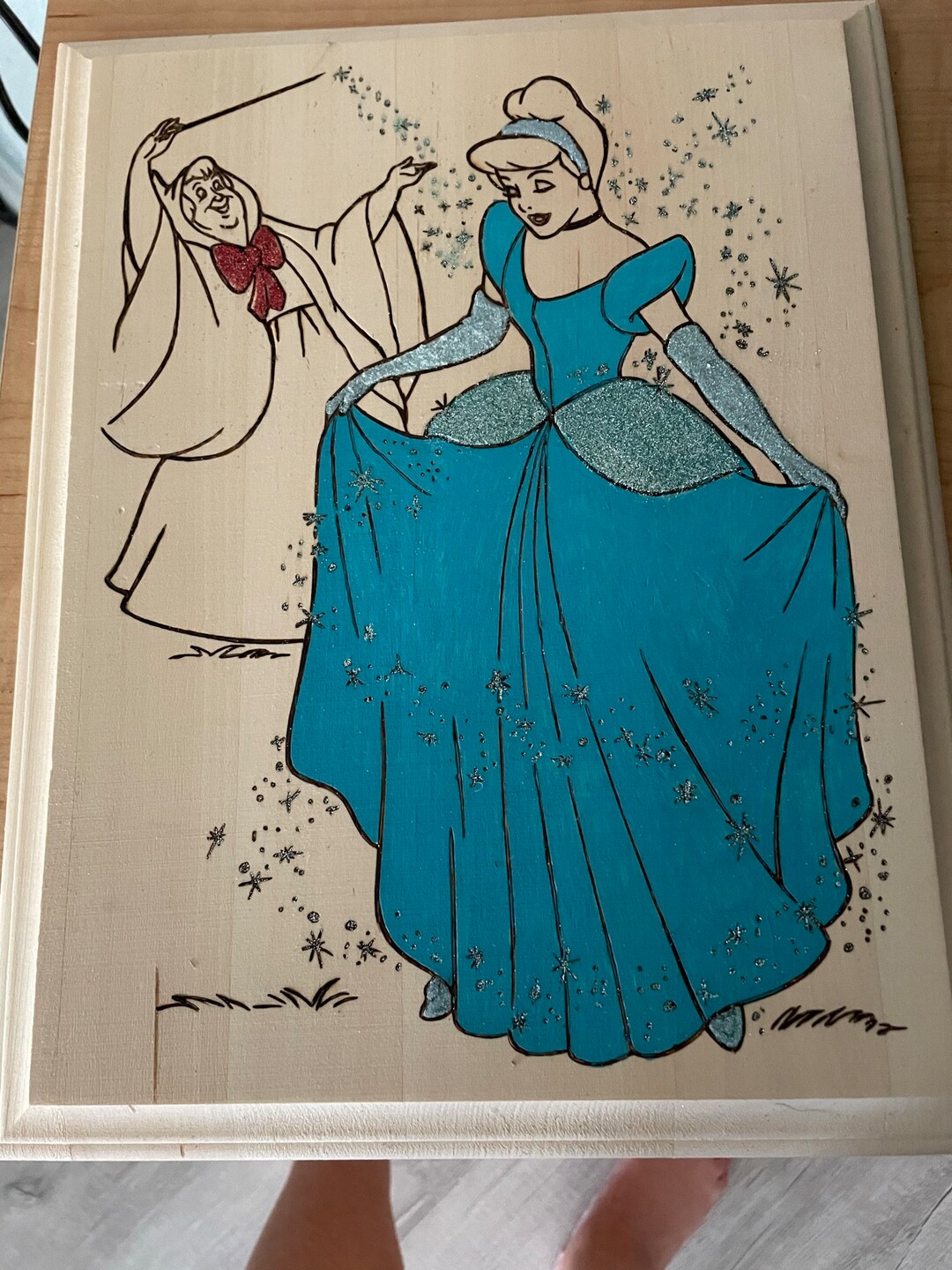 PYROGRAPHY, WOOD BURNING Art, Pyrography Wall Art, Elephant, Cinderella ...