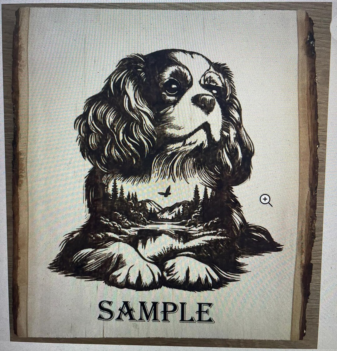 PROGRAPHY, Handmade PYROGRAPHY Animals With a Nature Scene Within the ...