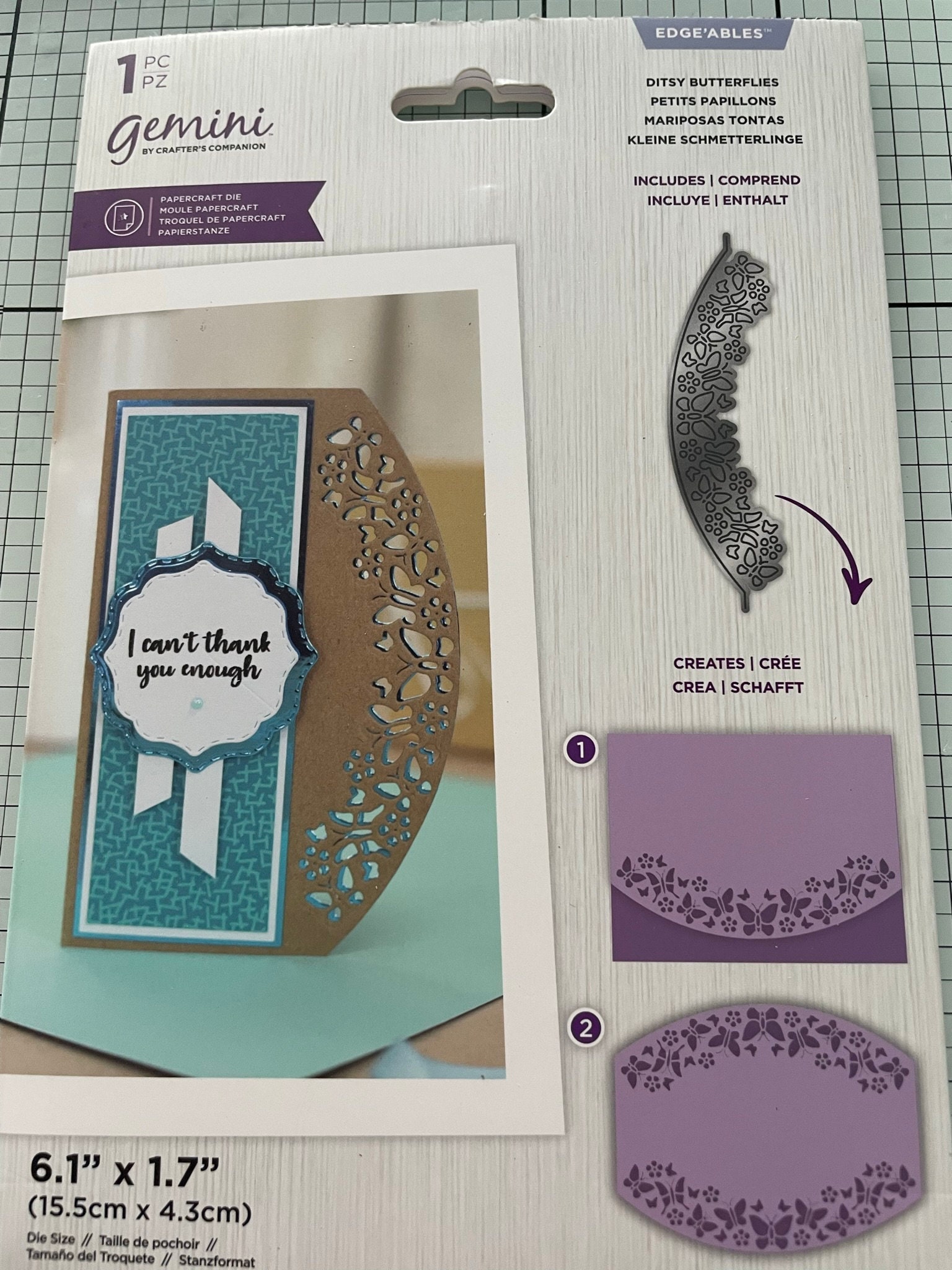 Crafters Companion New Dies CREATE A CARD, Edgeables or Heavenly ...