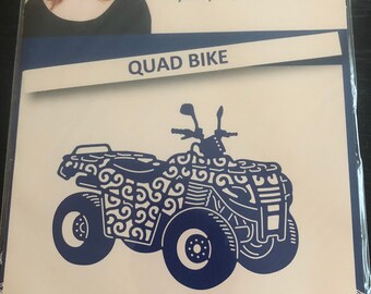 Quad Bike Birthday Card - Etsy