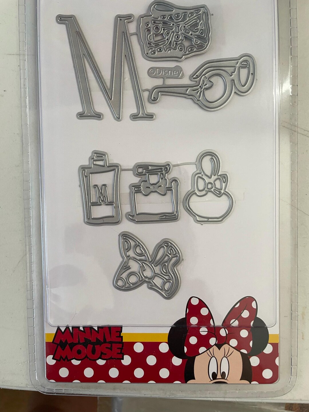 Minnie Mouse Metal Craft Dies: Papercraft Embellishments - Etsy