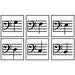Piano Lesson Flashcards Music Staff - Etsy