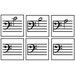 Piano Lesson Flashcards Music Staff - Etsy