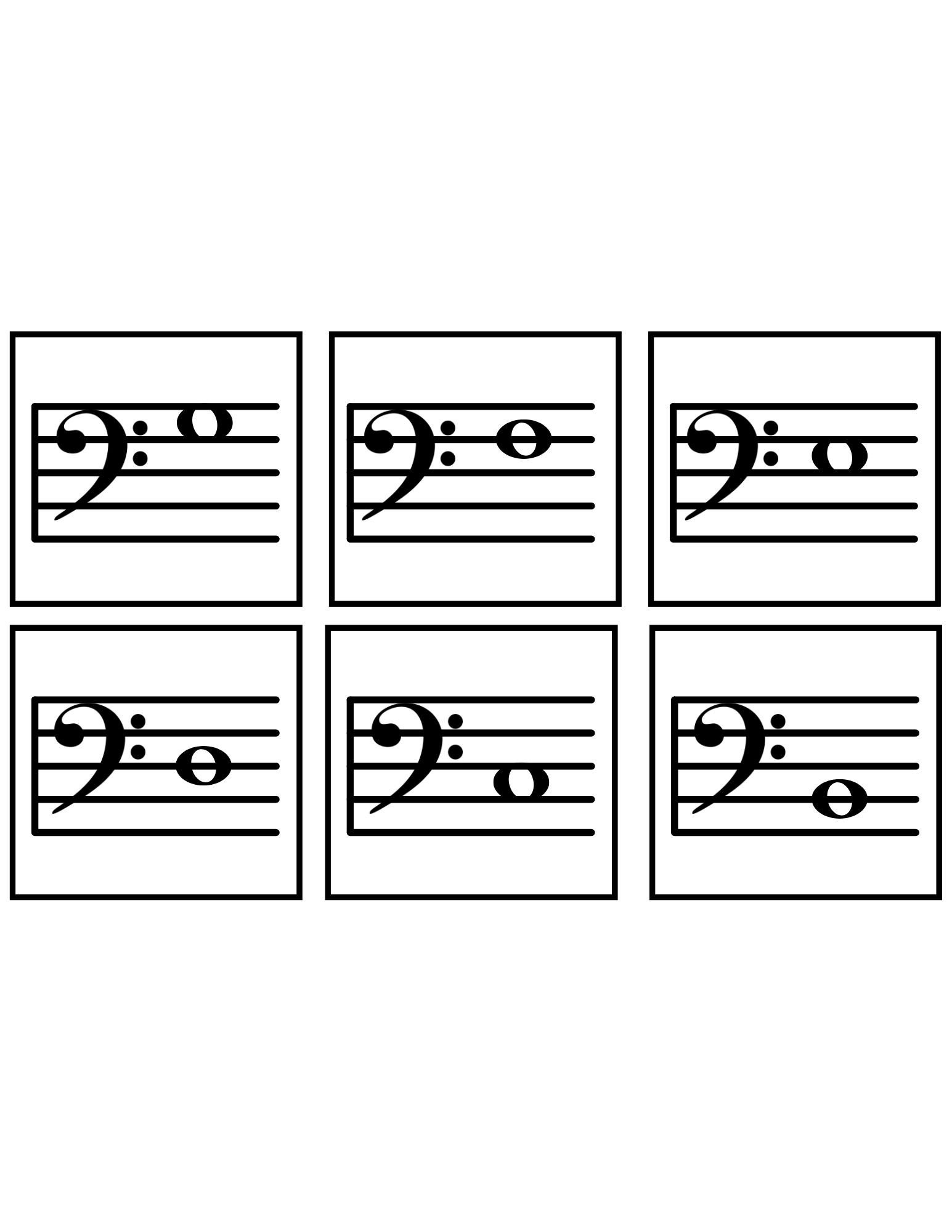 Piano Lesson Flashcards Music Staff - Etsy