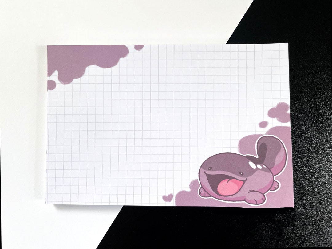 Clodsire Pokemon Notepad / 4x6 Memo Pad for To-do Lists, Planner ...