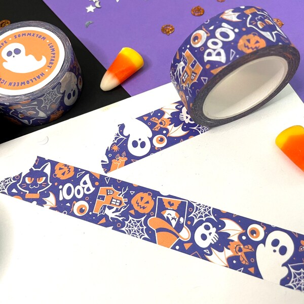 Halloween Washi Tape - Etsy
