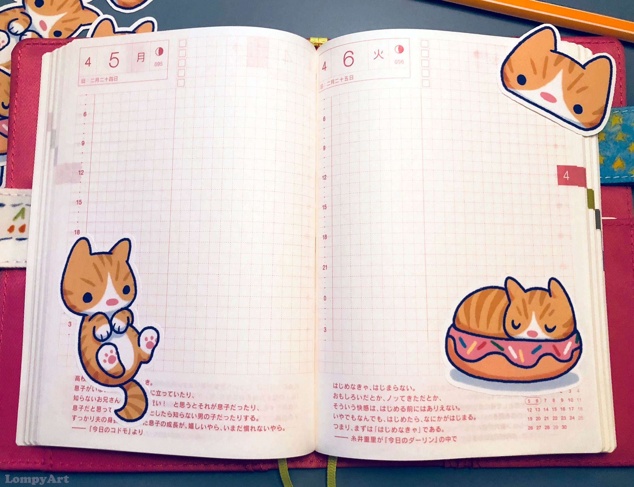 Choose Your Cat Color Cat Sticker Pack Custom 23 Different - Etsy