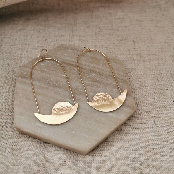 Eclipse Earrings - Etsy