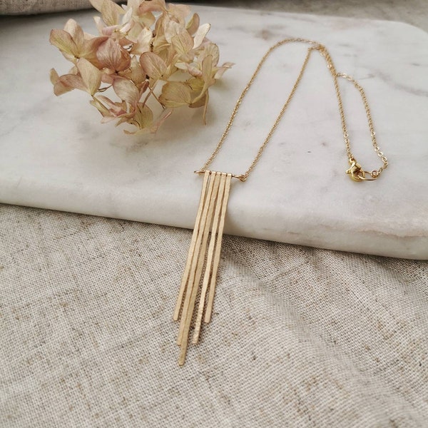 Fringe Necklace - Etsy