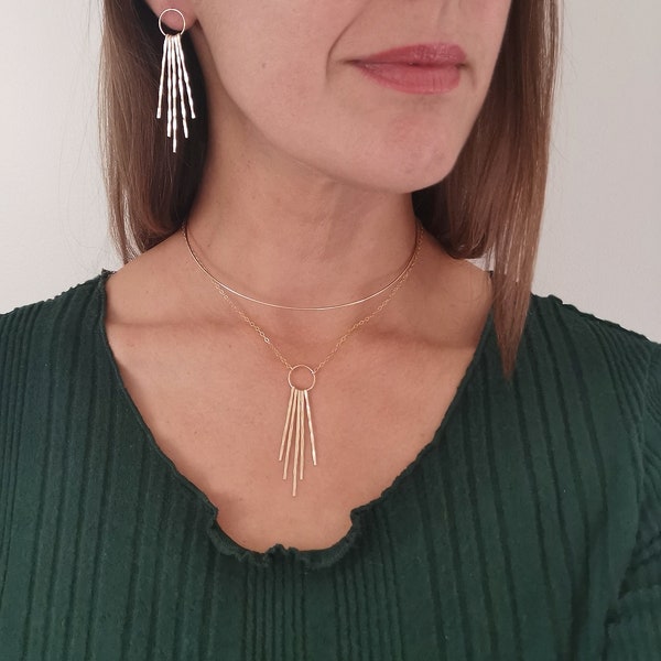 Sunray Necklace - Etsy