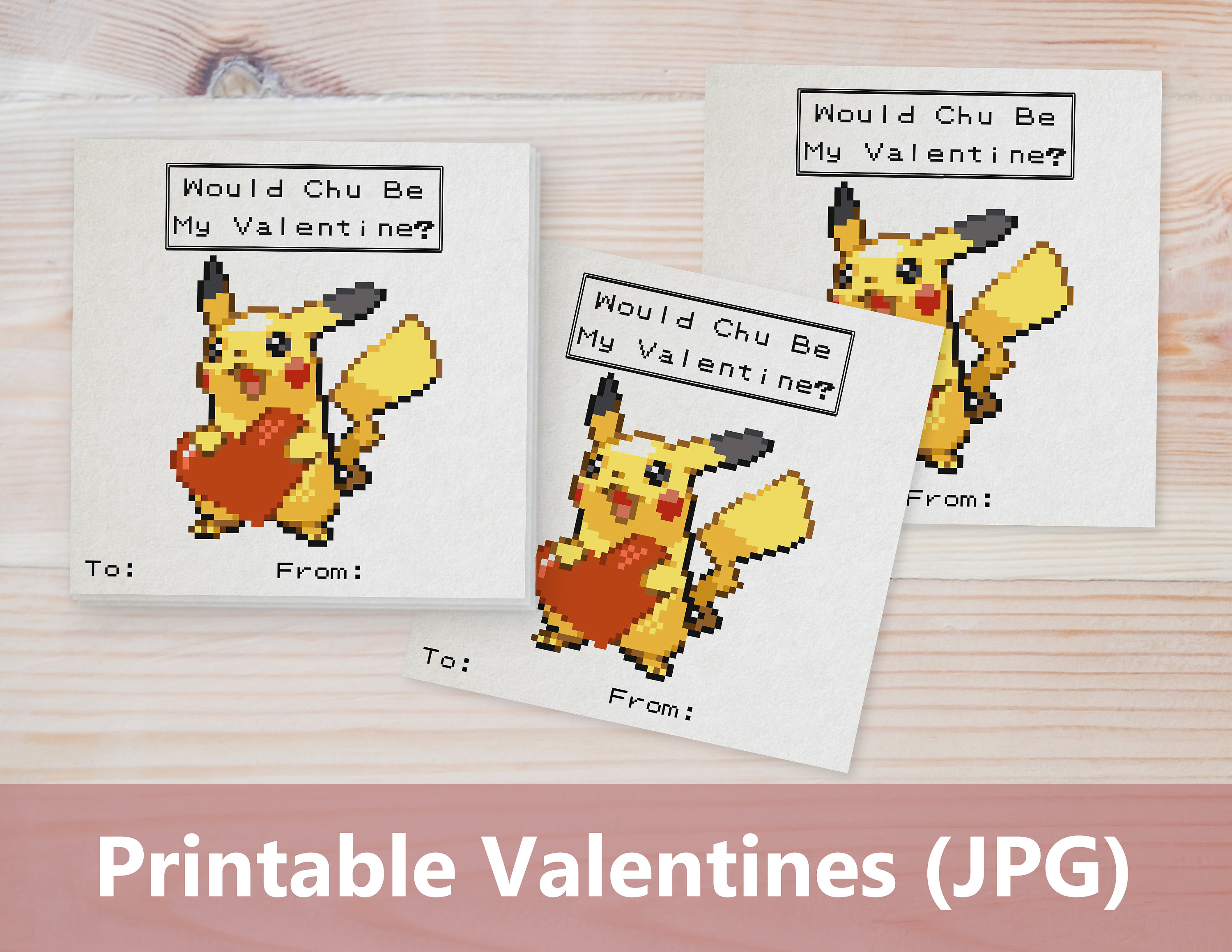 Pikachu Valentine