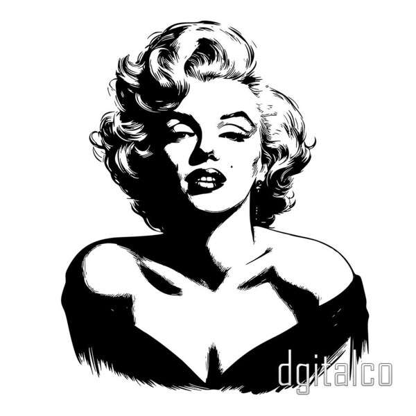 Marilyn Monroe Art - Etsy