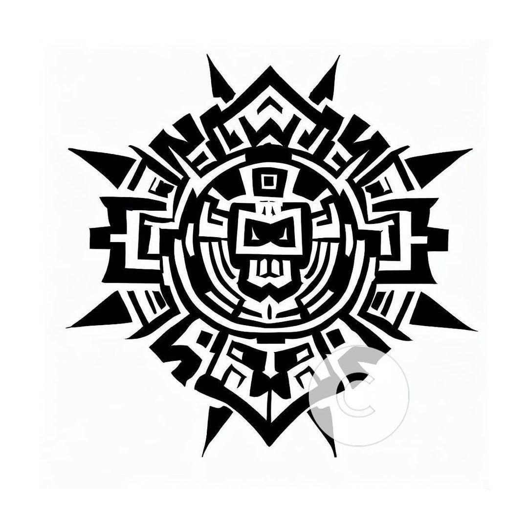 Aztecs Symbol Mexico Vector Style. Svg Eps Pdf Png Jpg - Etsy